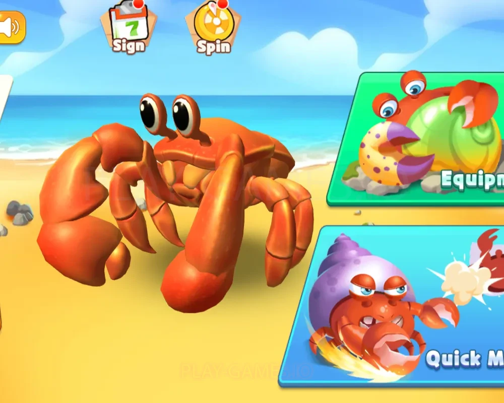 King of Crabs 🕹️ - Jogue King of Crabs no Play Games IO!